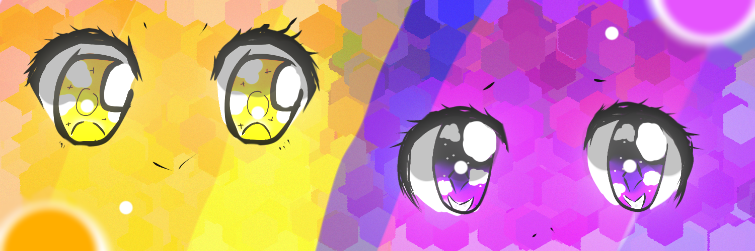 Daylight Eyes and Moonlight Eyes - ibisPaint