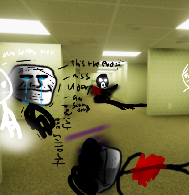 Backrooms - ibisPaint