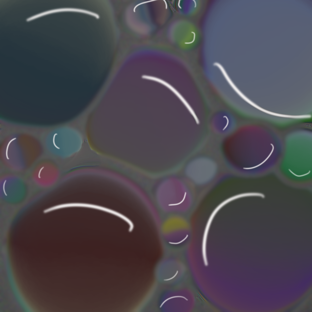 Rainbow Bubbles - ibisPaint