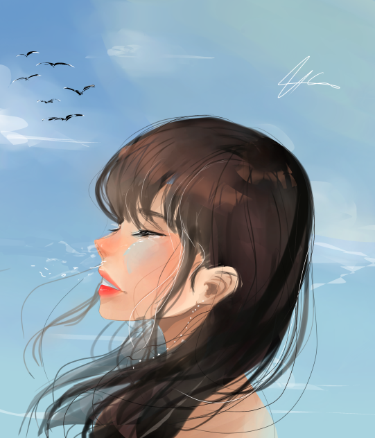 Drawing 3-windy - ibisPaint