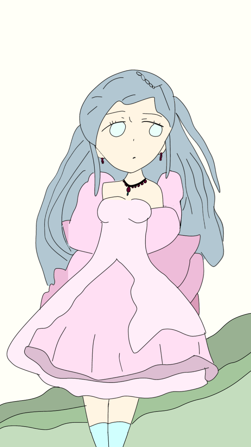 Anime Girl with a Flock - ibisPaint