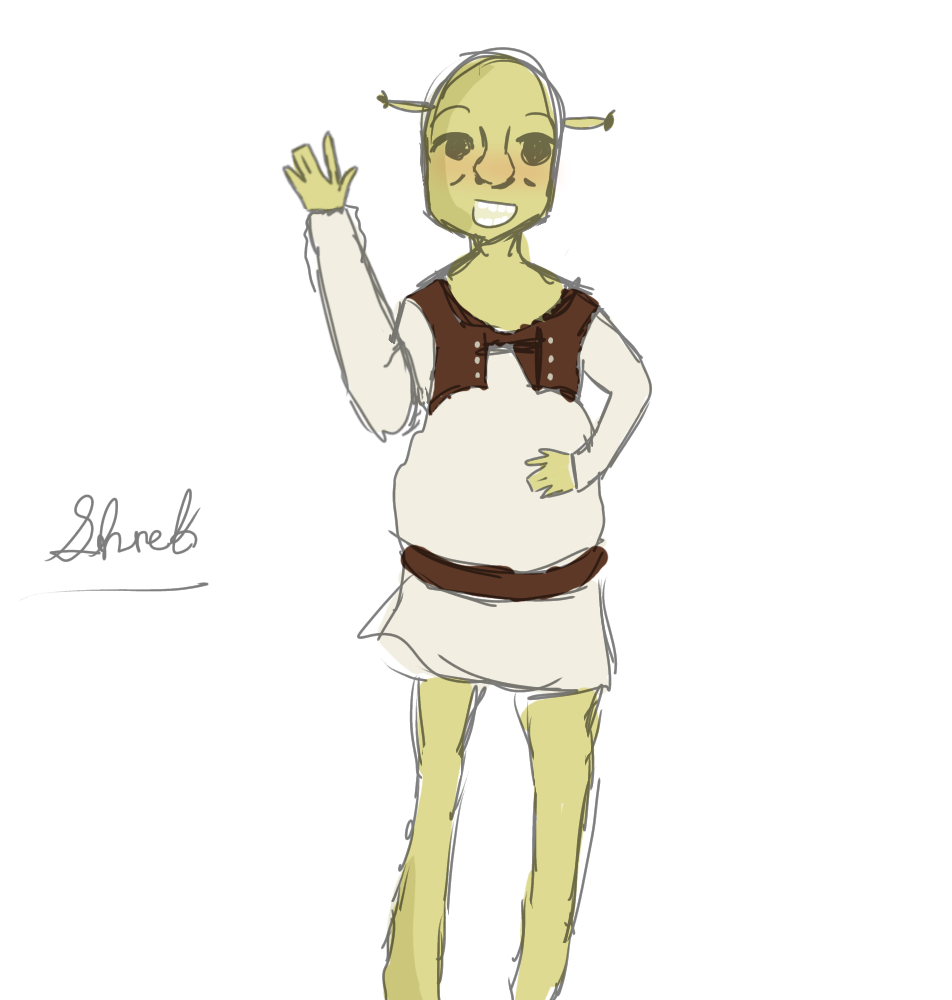 shrek - ibisPaint