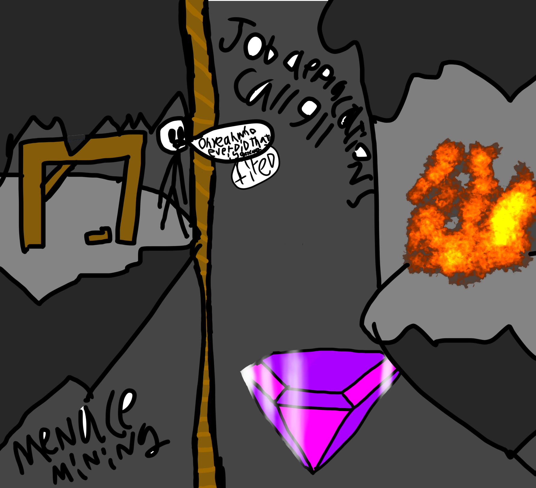 Menace mining - ibisPaint