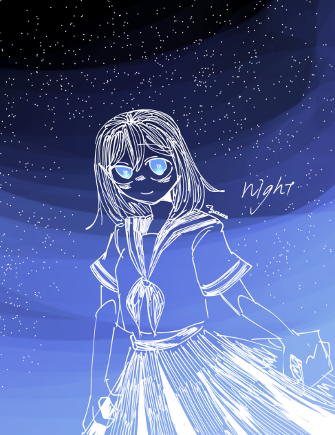 night - ibisPaint