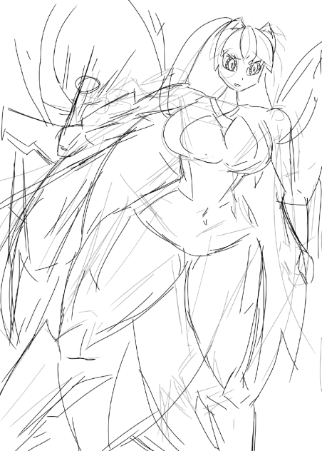 Turbo G Forcé ( Yumi Red Laider) - ibisPaint