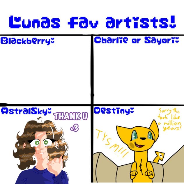 Fave Artists for Luna! - ibisPaint