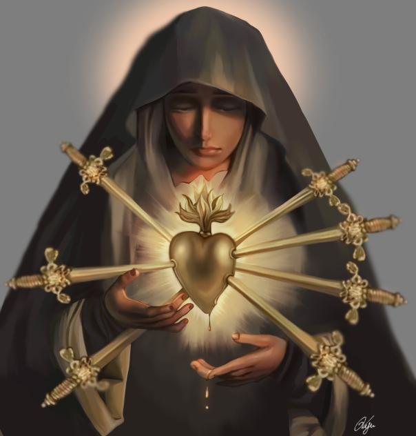 Our lady of sorrows - ibisPaint