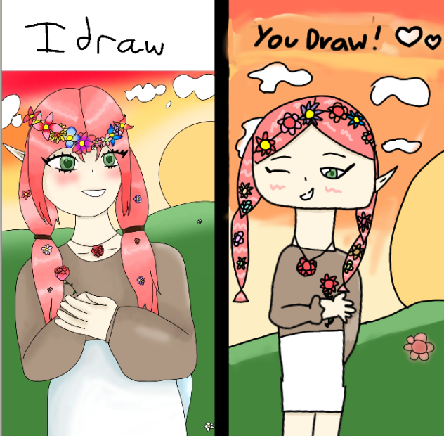 IDYD w Sarah berri - ibisPaint