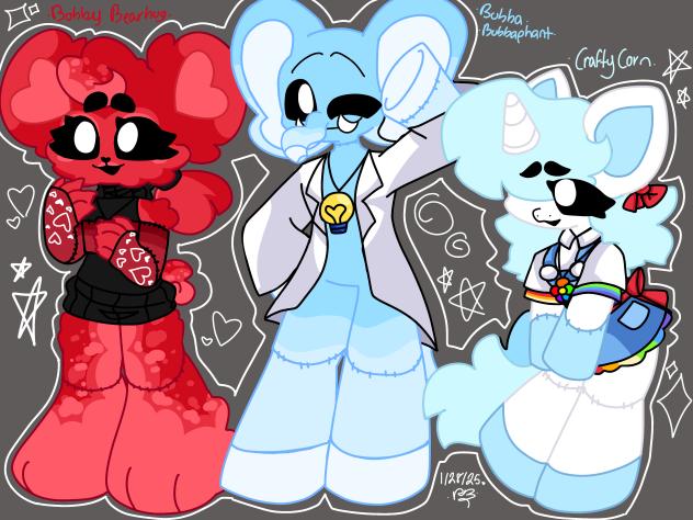 •Smiling Critters - 1• - ibisPaint