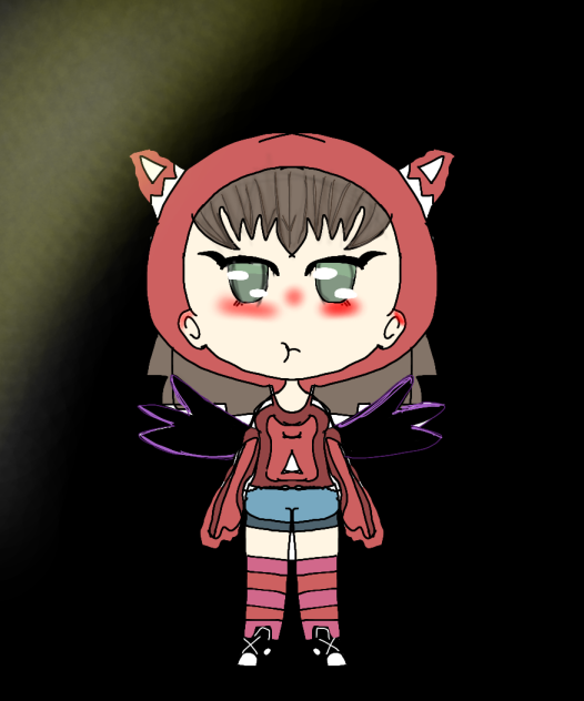 Meh first front facing character - ibisPaint