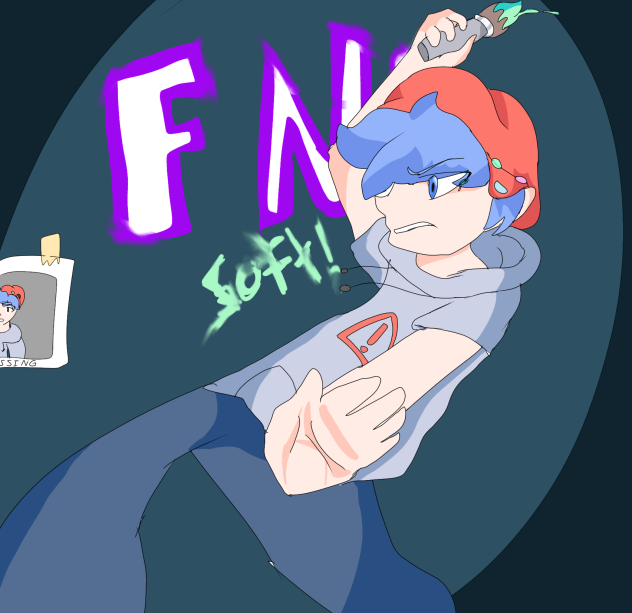 Friday Night Funkin' FNF soft - ibisPaint