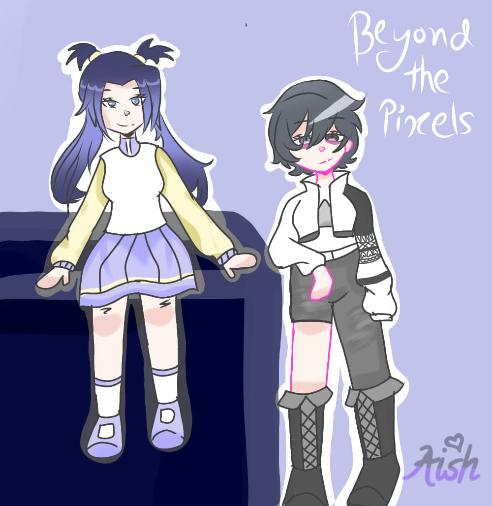 Beyond the pixels fanart - ibisPaint
