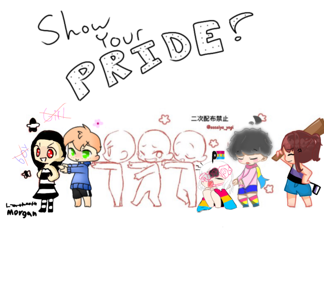 show your pride collaboration! - ibisPaint