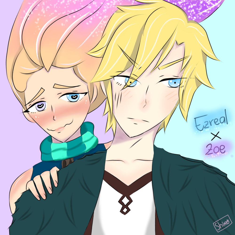 Ezreal X Zoe - ibisPaint