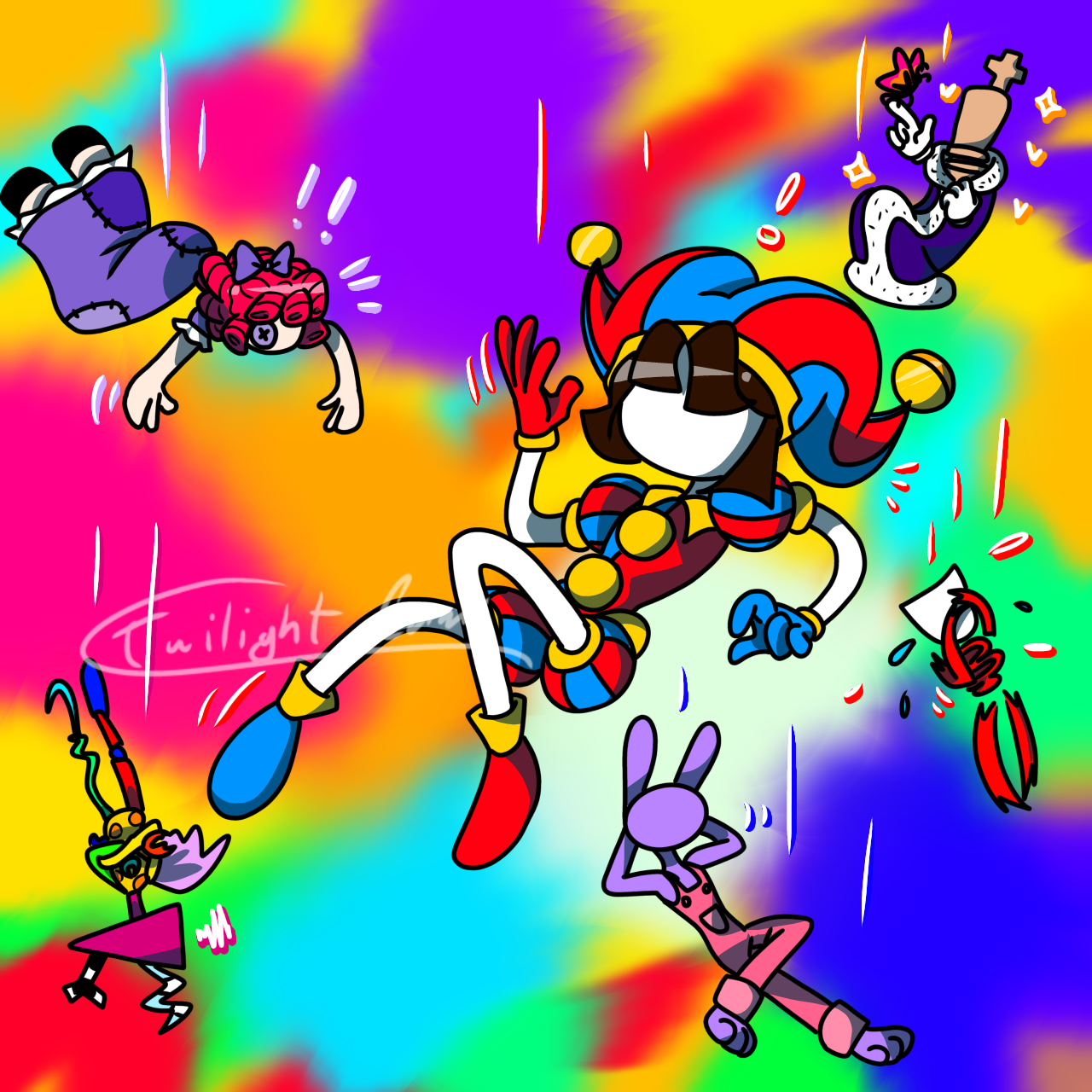 WELCOME TO THE AMAZING DIGITAL CIRCUS! - ibisPaint