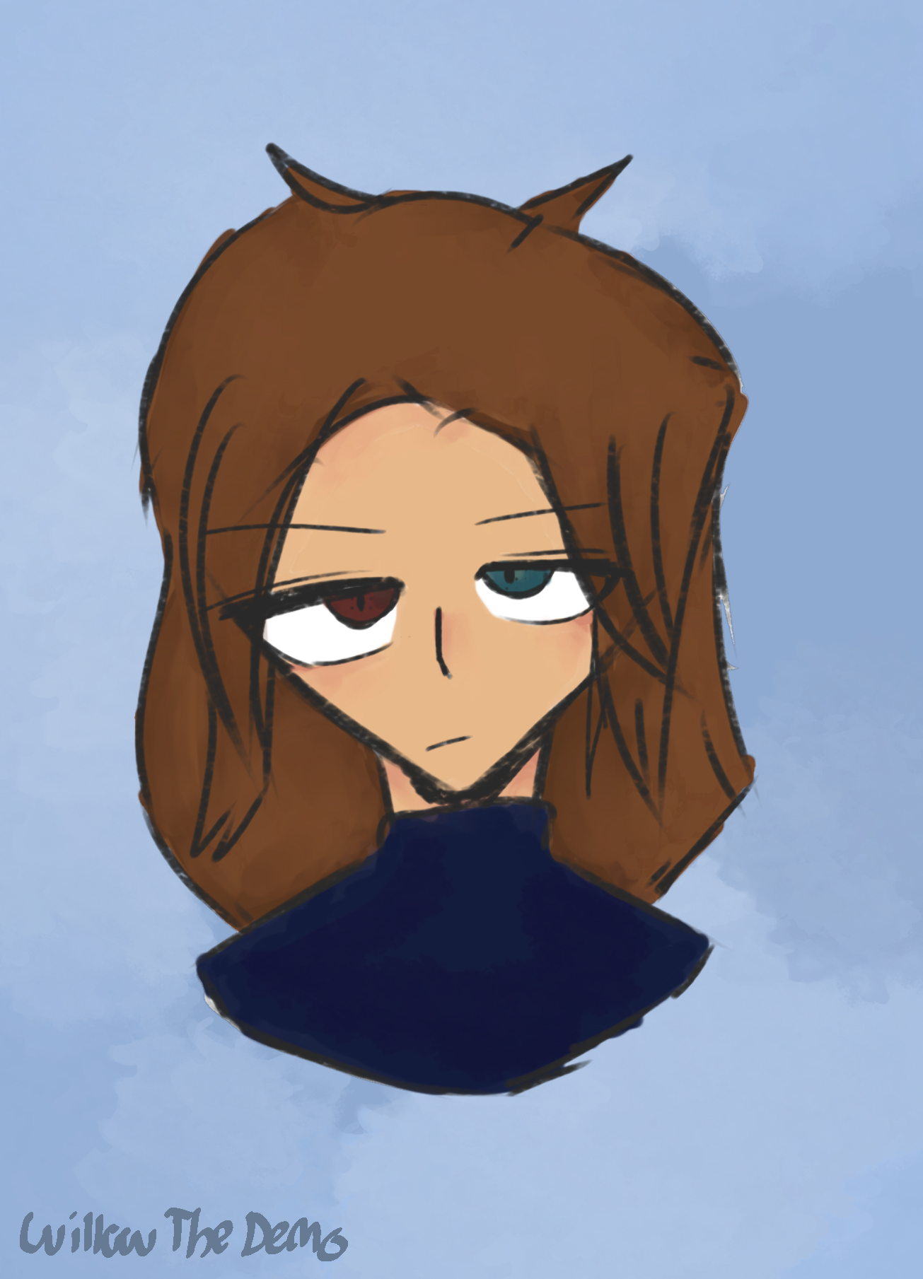 Late night drawing - ibisPaint