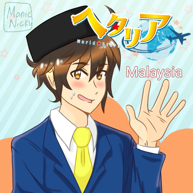 Hetalia World Stars Malaysia - ibisPaint
