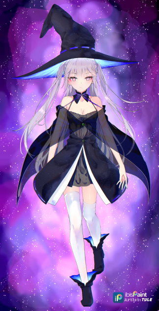WITCH OF STARRY SKY - ibisPaint