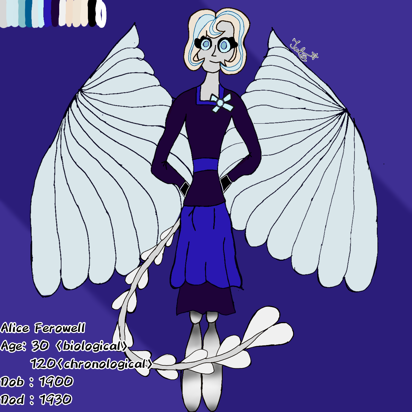 My OC (fallen angel) Hazbin Hotel - ibisPaint