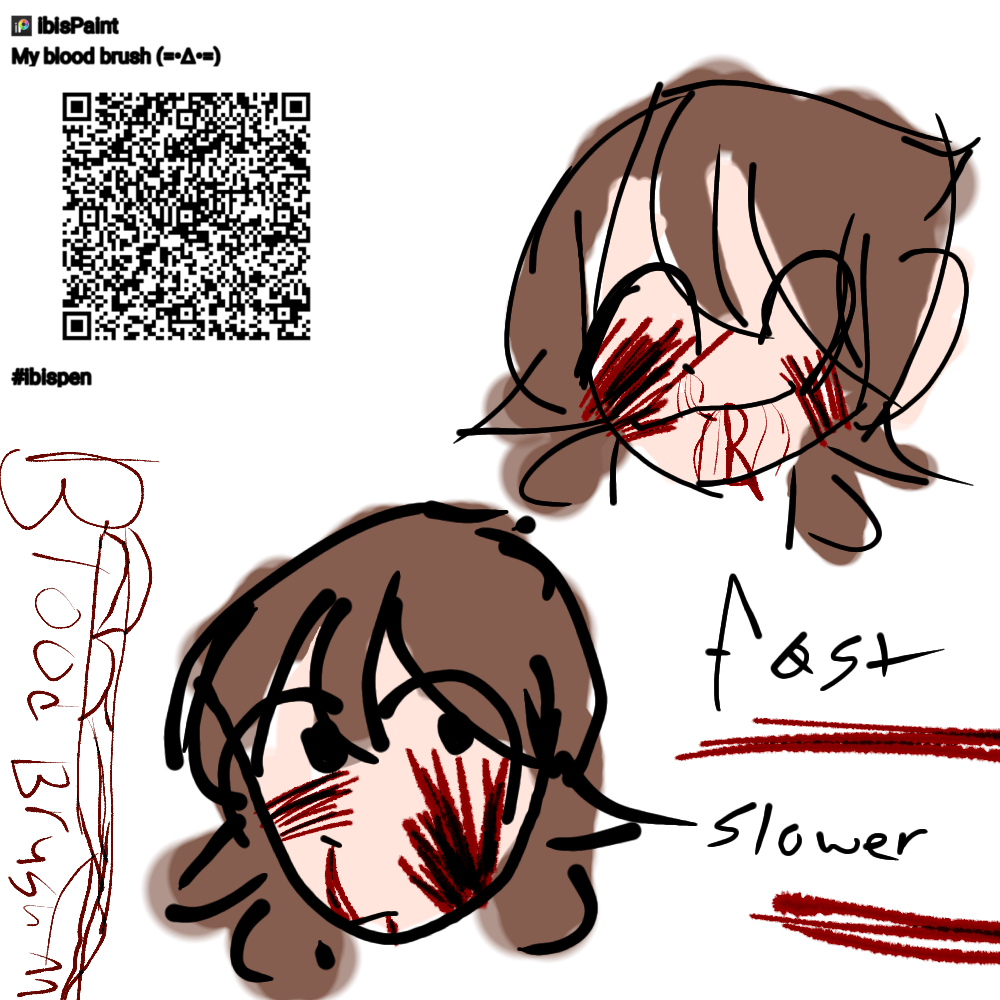 Blood Brush! - ibisPaint