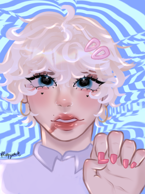 my boy Andy in his baddie side💅 - ibisPaint