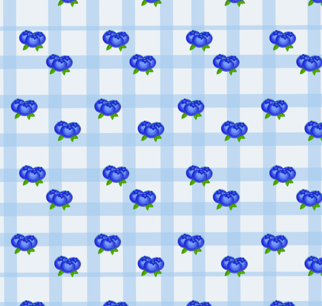 Blueberry pattern - ibisPaint