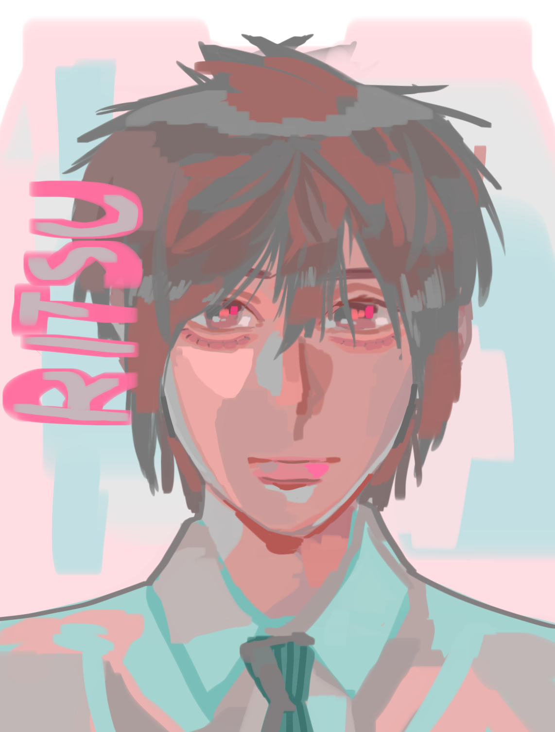 A quick drawing of Ritsu - ibisPaint