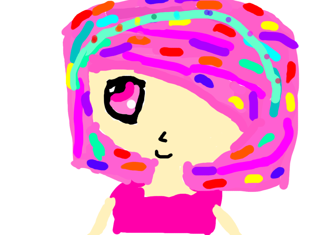 Pinky the candy gurl - ibisPaint