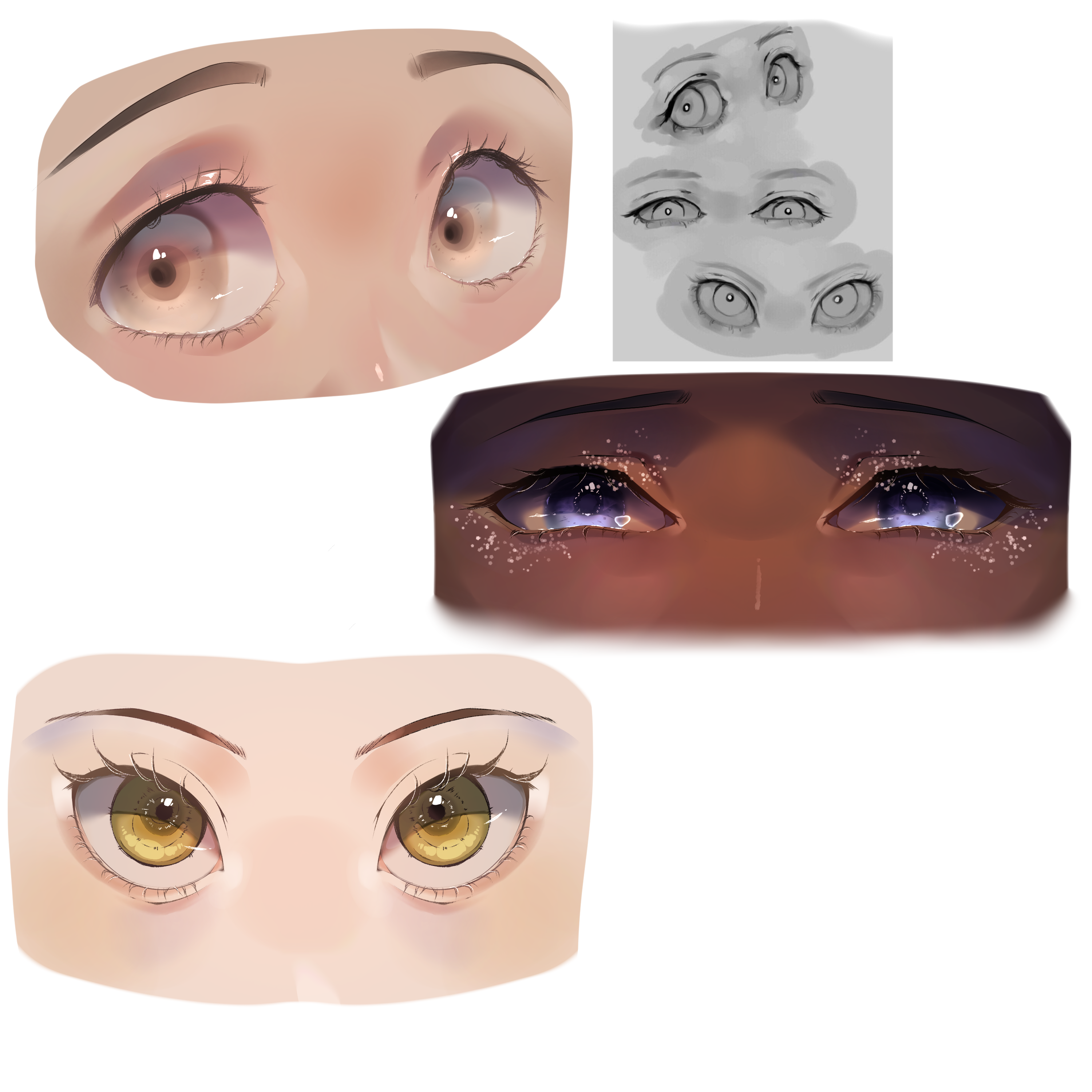 practice eyes - ibisPaint