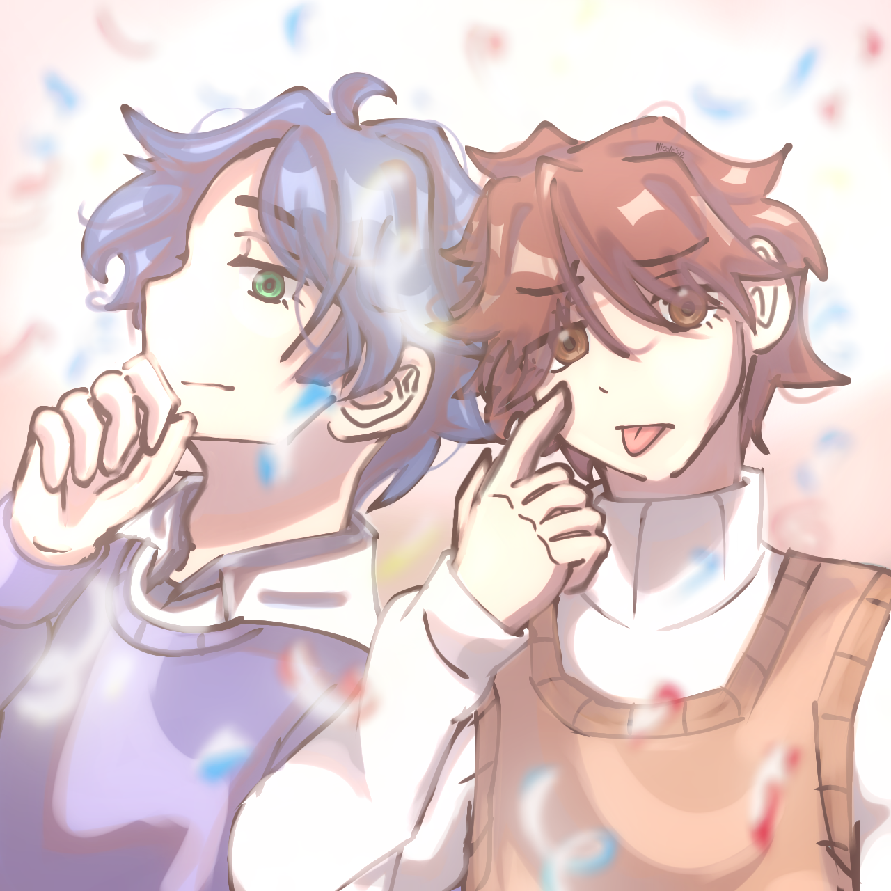 sai and ryuu - ibisPaint