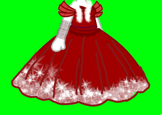 I don’t know why- GREEN SCREEN DRESS - ibisPaint