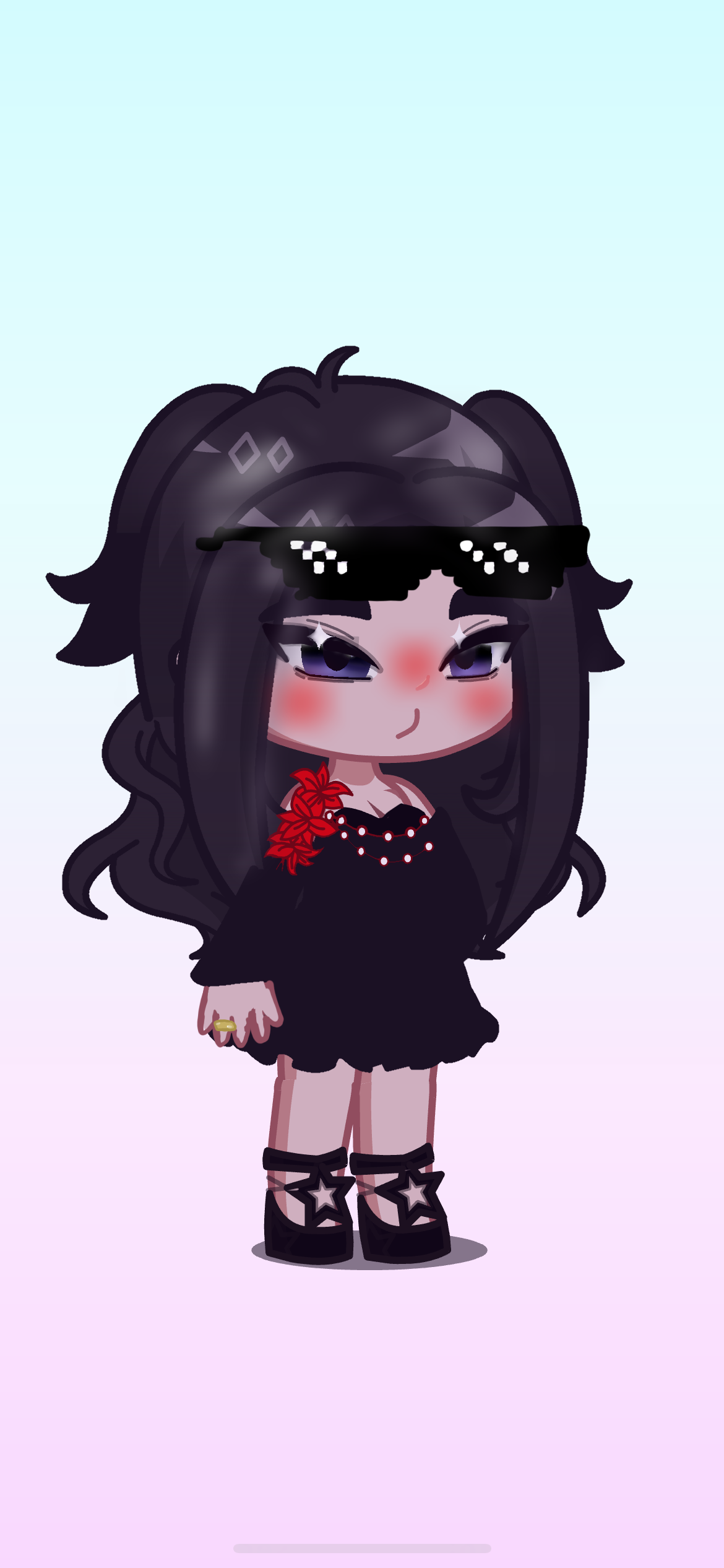My gacha oc edited - ibisPaint