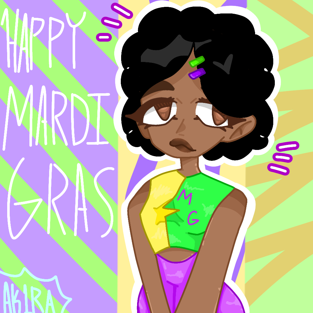 Mardi Gras w Kimmy - ibisPaint