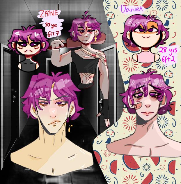 Brothers with two different aesthetics - ibisPaint