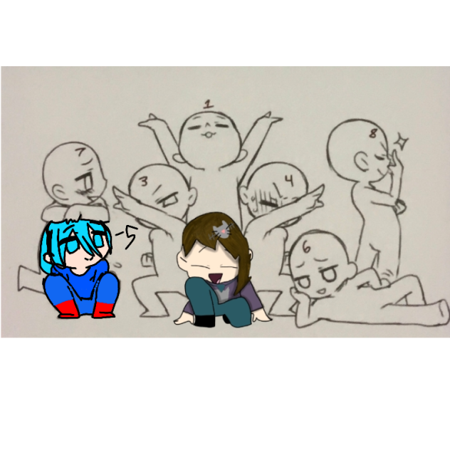 Picture Posing Collab - ibisPaint