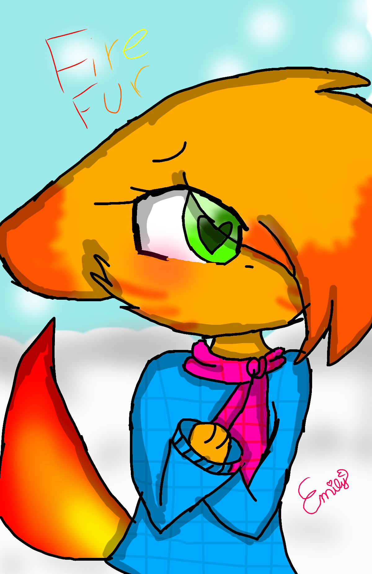 Fire Fur Speedpaint - ibisPaint
