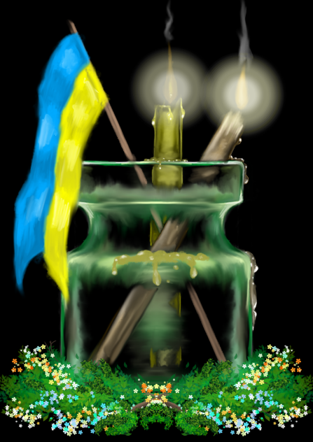 Slava Ukraina - ibisPaint