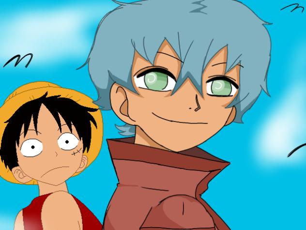 Luffy my oc itsuki my fanmade - ibisPaint