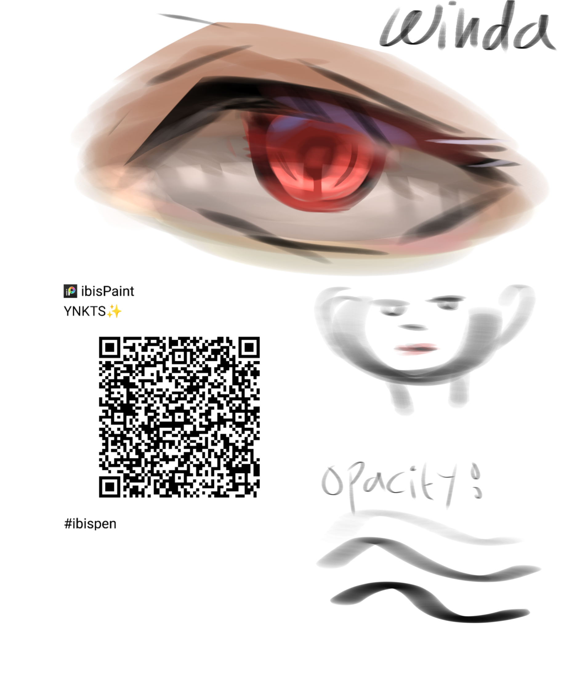 Qr pen - ibisPaint