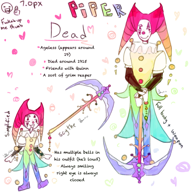 Piper - redesign - ibisPaint