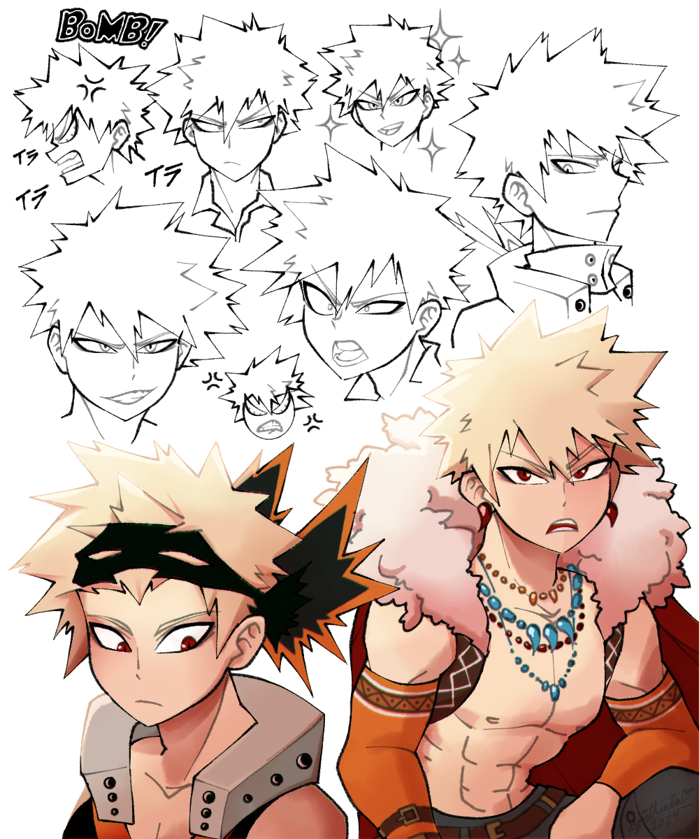 Bakugo Katsuki - ibisPaint