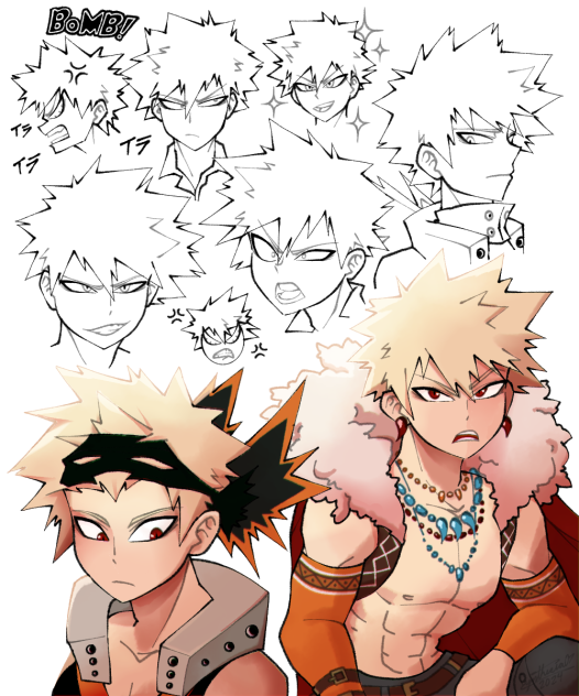 Bakugo Katsuki - ibisPaint