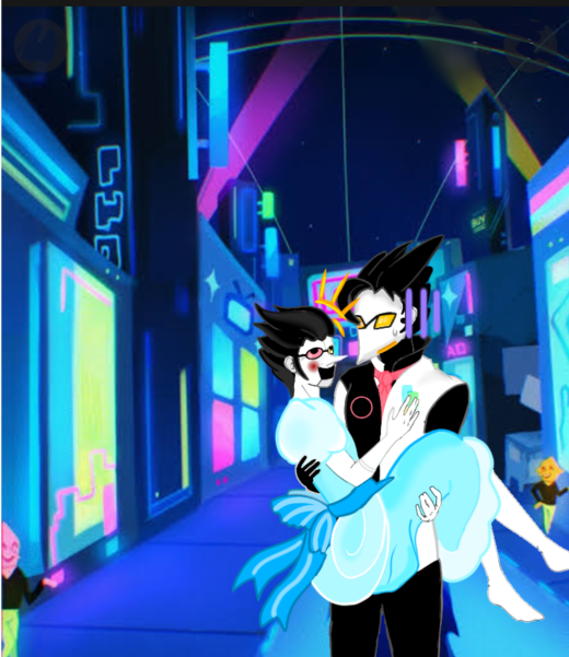 maybe it's a wedding (spamton) - ibisPaint