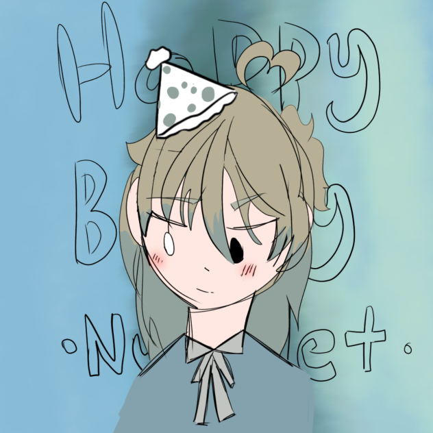Happy birthday Nugglet! - ibisPaint