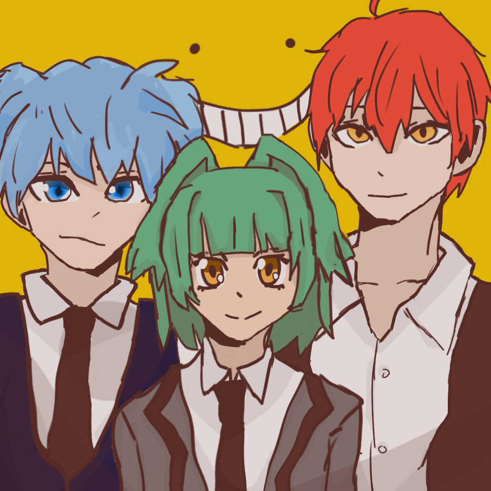 nagisa, kayano, and karma - ibisPaint