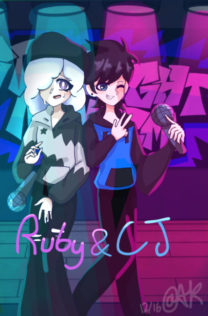 CJ & Ruby - ibisPaint