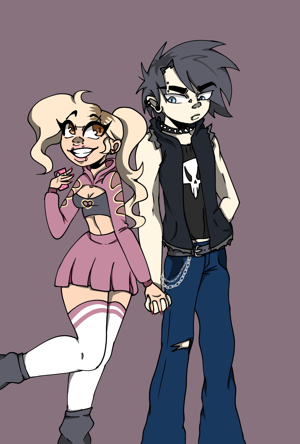 girly x emo🖤 - ibisPaint