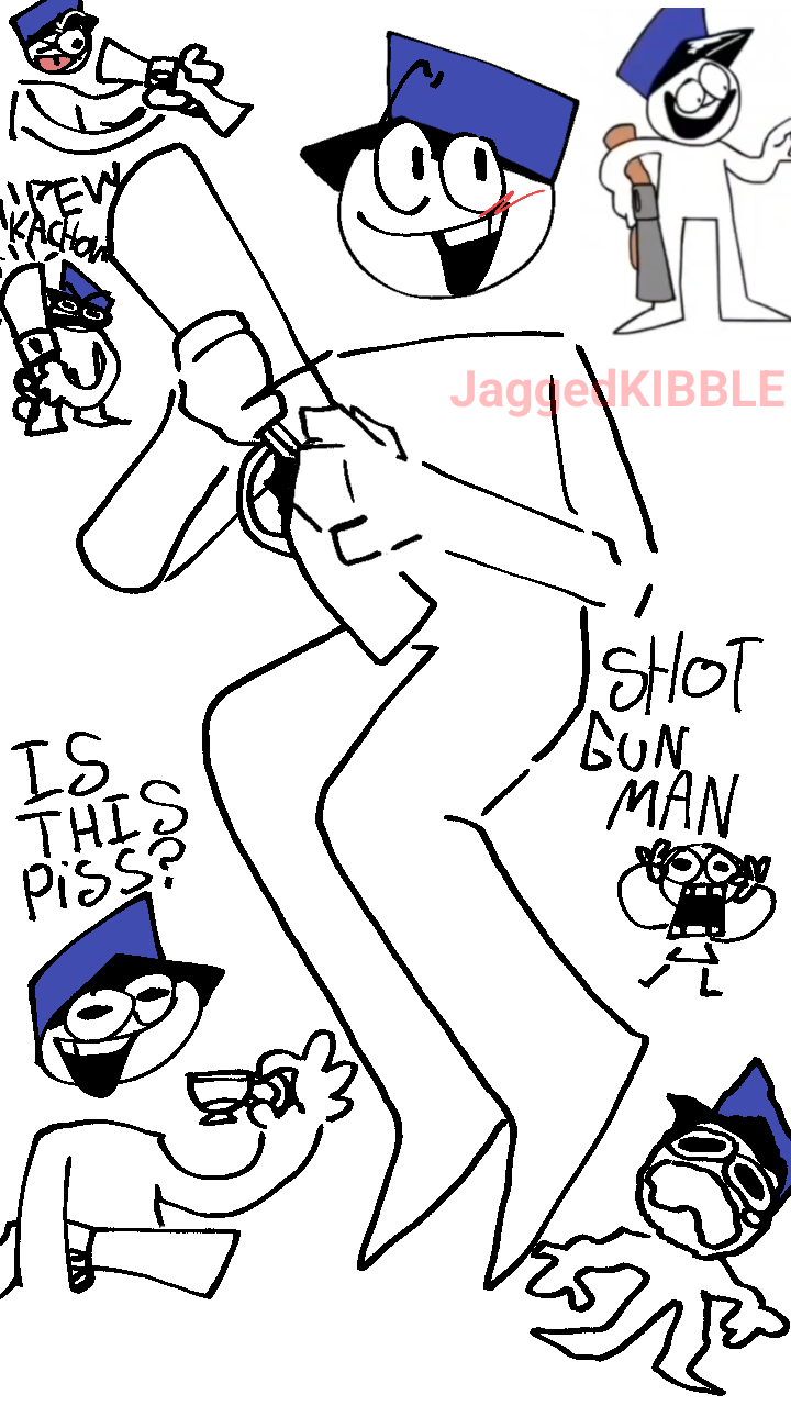 shotgun man ((sr pelo - ibisPaint