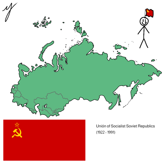 Random Maps #4 - Soviet Union - ibisPaint