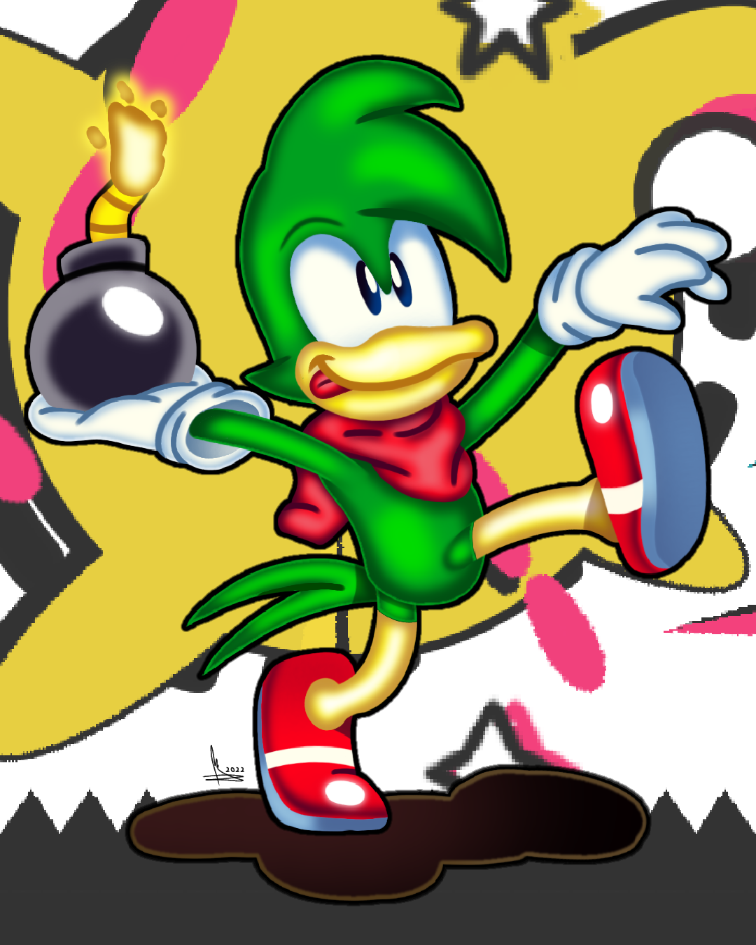 Bean the Dynamite - ibisPaint